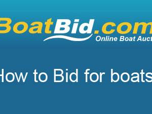 How to bid for boats on BoatBid.com?